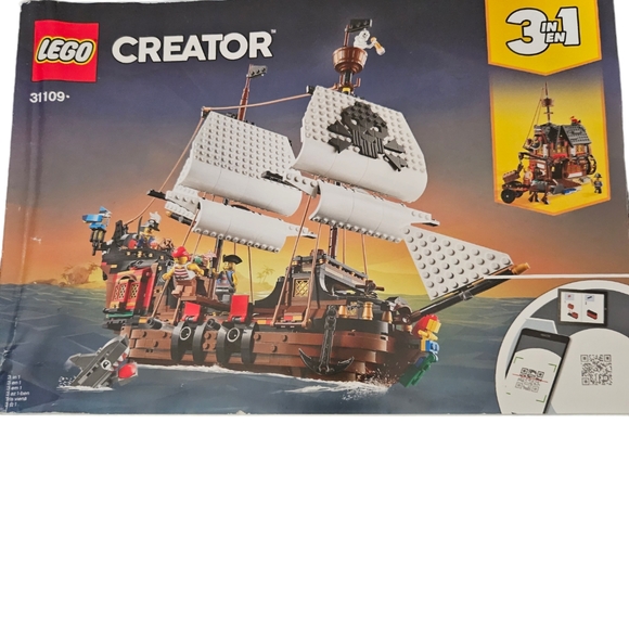 Lego | Games | Instruction Manual For Lego 319 3in1 Creator Pirate Ship ...